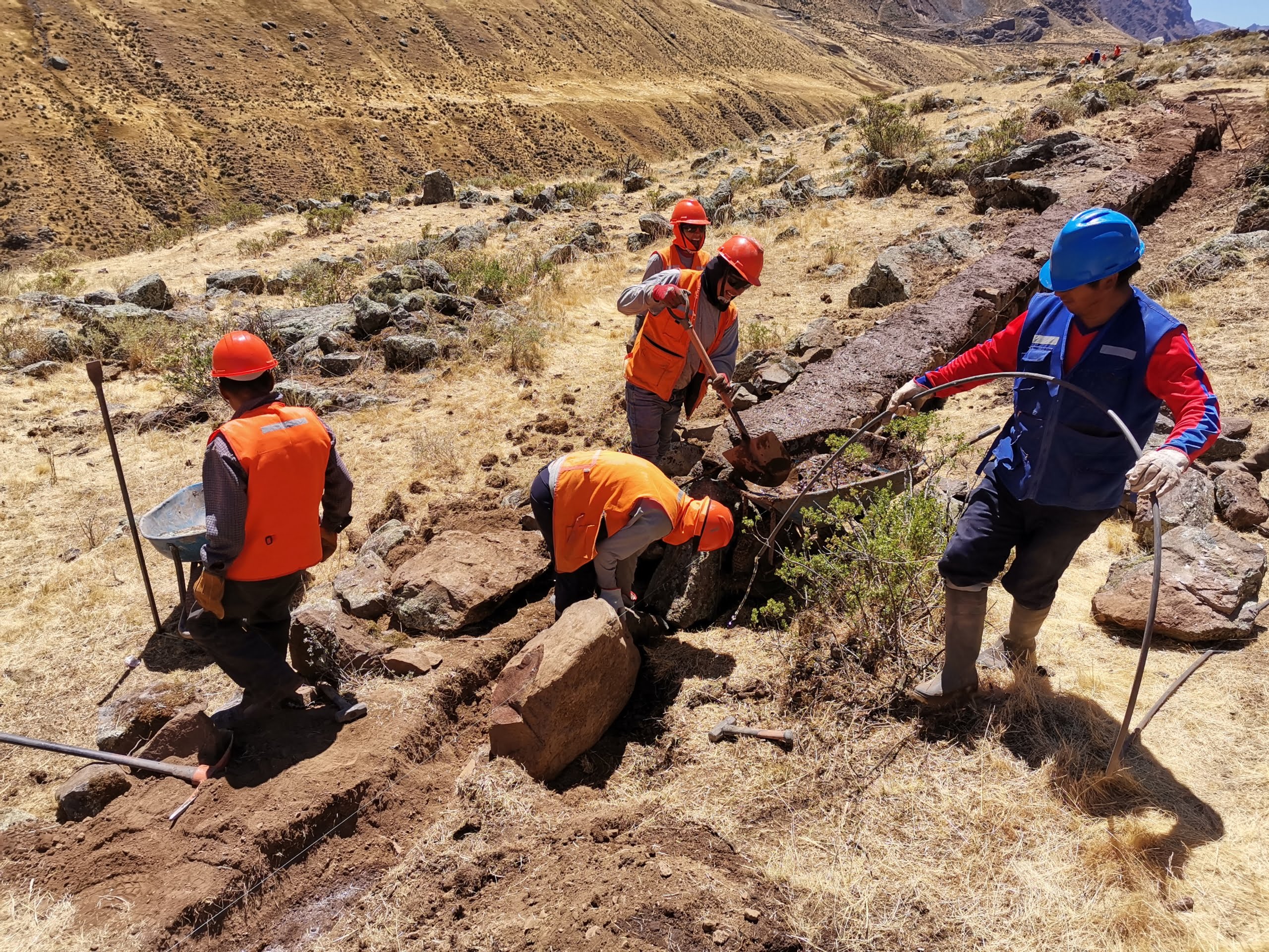 Rehabilitación de la Amuna Pilqucancha en Carampoma - Aquafondo
